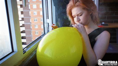 q4 stephanie smokes blows balloon and pops it 480p quartirra clips4sale
