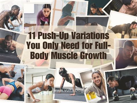 11 Push Up Variations You Only Need For Full Body Muscle Growth Vulta Blog