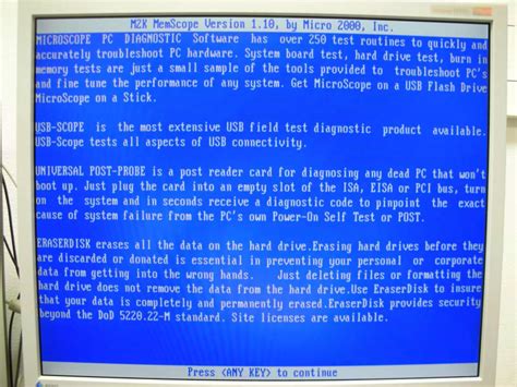 Memscope Free Software That Performs Memory Test Whether The Memory