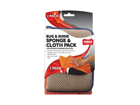 Buy Kenco Bug N Shine Sponge And Cloth Pack In Pakistan Pakwheels