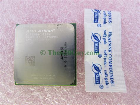AMD AD7550WCJ2BGH Athlon X2 7550 Dual Core 2.50GHz Socket AM2/AM2+ CPU ...