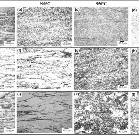 Microstructure Evaluation In Steel B1 B3 At The Respective Deformation Download Scientific