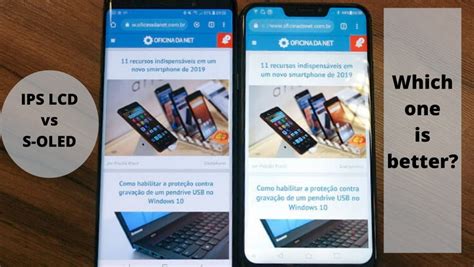 What Are The Key Differences Between Lcd And Ips Displays In Mobile