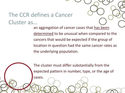 Ppt Community Cancer Clusters Powerpoint Presentation Free Download Id6788792