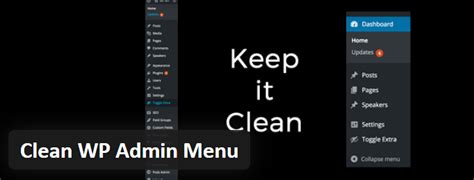 Easily Hide Menus In Wordpress With The Clean Wp Admin Menu Plugin Wp