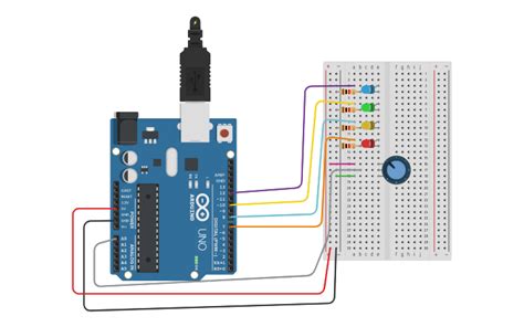 circuit design l3 arduino analog read and serial monitor tinkercad