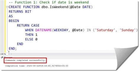 How To Get Weekend Date In Sql Server Sql Server Guides