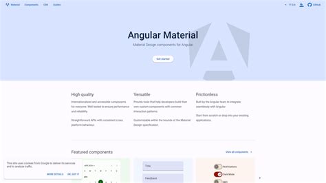 Angular Material Ui Angular 霂明导航