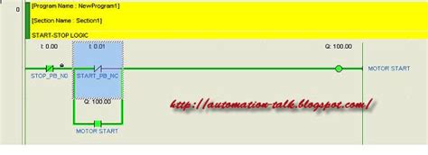 Best PLC Training PLC Automation Training In Noida PLC Courses How To Make Start Stop Logic