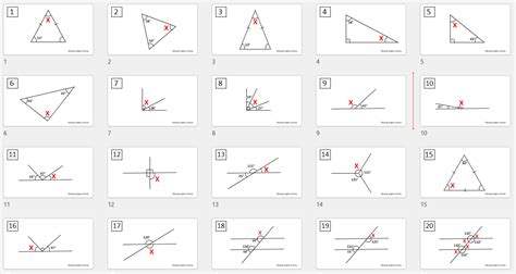 Missing Angles Outdoor Activity Treasure Hunt Teaching Resources