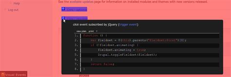 Visual Event Drupal Org