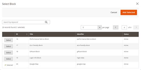 Add Content Block Adobe Commerce