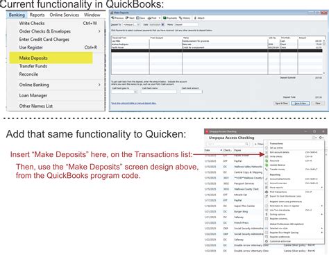 Product Enhancement Request Please Add Make Deposit Function Like In