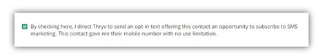 How To Opt Clients Into Text Message Marketing Thryv