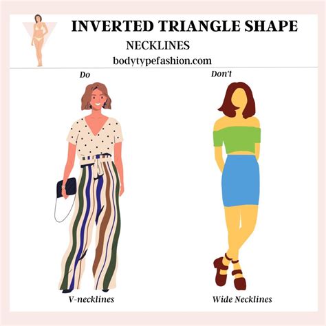 fashion mistakes to avoid for the inverted triangle shape fashion for