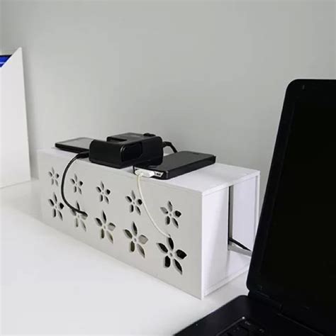 Wire And Cable Box Cable Management Diy Cable Box Bureau Design