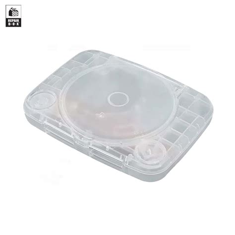 Custom Housing Shell For Sony Psone Ps1 Slim Clear Repairbox