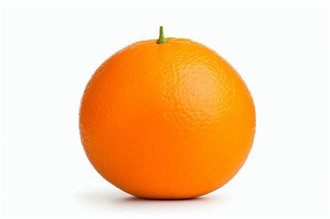 Premium Photo Bold Orange Isolated On White