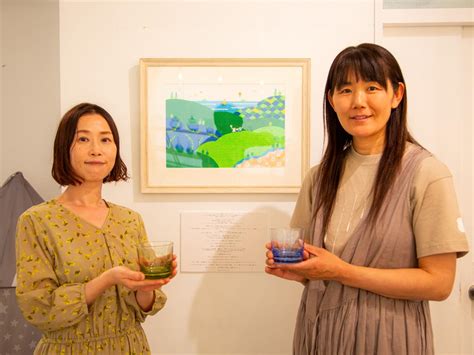 高松の「リエグラスガーデン」が香川出身の画家・うにのれおなさんとコラボ 高松経済新聞