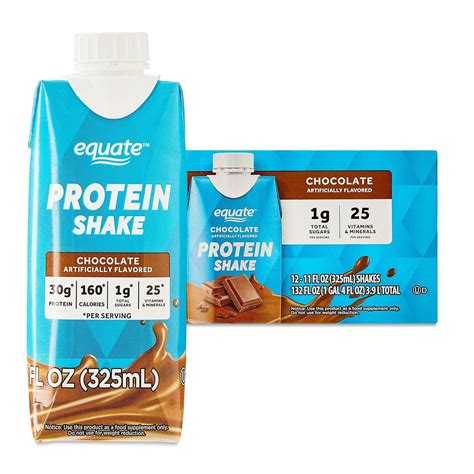 Equate Easy To Drink Shakes Meal Replacement 30g Protein