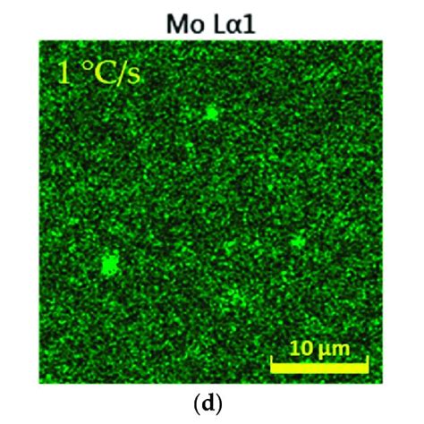 Eds Maps Of Selected Elements A 100 °c S B 1 °c S C 0 01 °c S