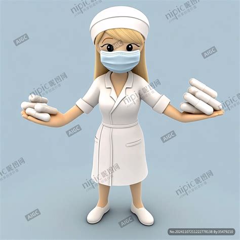 ai创作图q版女护士医生 女护士卡通人物 插画女护士 医药职业人物形象 医生护士医疗美陈 q版护士形象 吉祥物护士 女护士头像 动漫护士 护士