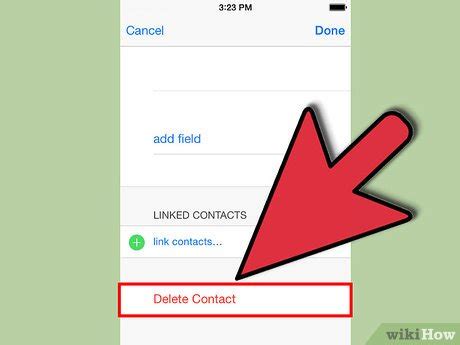 9 Ways To Delete A Contact WikiHow