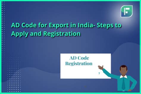 AD Code For Export In India Steps To Apply And Registration