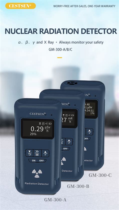 Portable Nuclear Radiation Detector