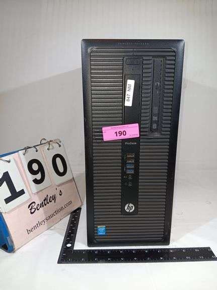 HP PRODESK CORE I DESKTOP Bentley Associates LLC