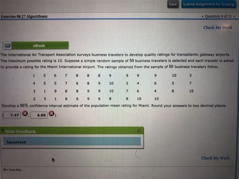 Solved Save Submit Assignment For Grading Exercise 0817