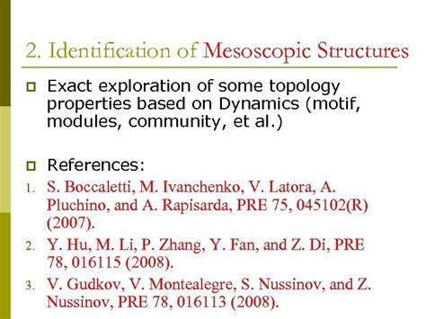 Dynamics Based Topology Identification Of Complex Networks Zhigang Zheng