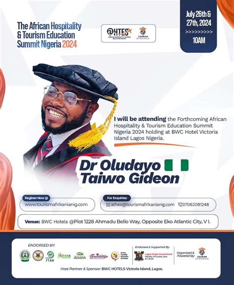 damilola ayeni on linkedin tourism hospitality scholarship growth
