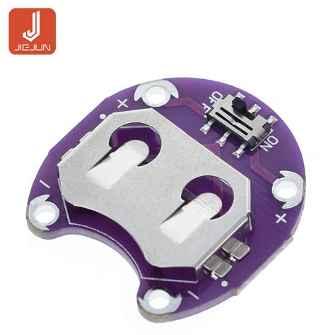 Lilypad โมดูลที่วางแบตเตอรี่ Cr2032 สําหรับ Arduino Diy Kit Shopee