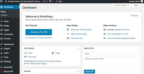 how to create a self hosted blog for free