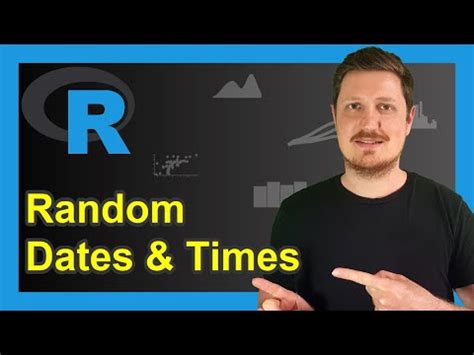How To Generate Random Sample Of POSIXct Dates Times In R Example