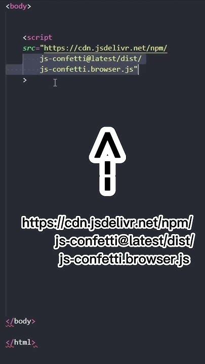 Efecto Confetti En Javascript Javascript Developer Frontend Javascriptdeveloper Htmlcss
