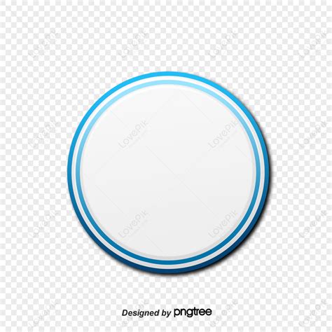 vector simple round white border button png white borders abstract