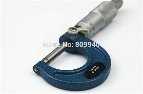 Blue Frame Stainless Steel 0 25mm Outside Micromet Vicedeal