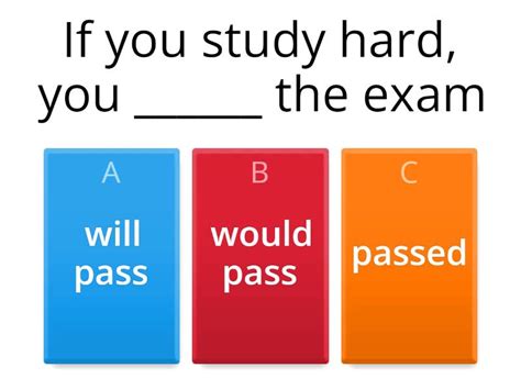Conditionals 123 Quiz