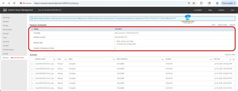 Modify Broadcom Vcsa Management Schedule Backup Job Using Powercli