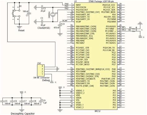 stm8s 8 bit microcontroller device application