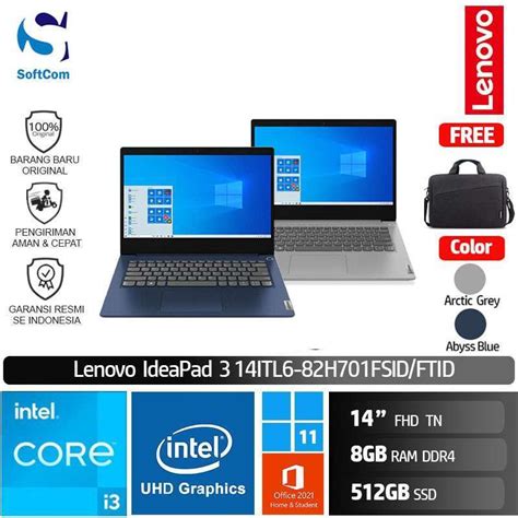 Jual Lenovo Ideapad Slim I Itl Fsid Ftid Notebook Core I G Gb Gb Ssd Win