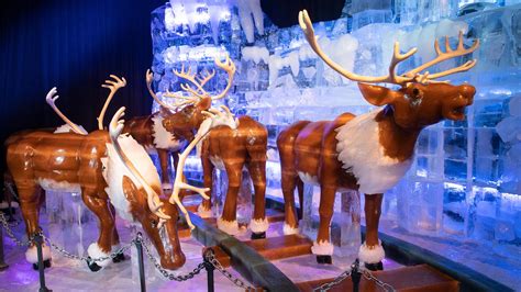 Gaylord Rockies Creating The Polar Express Ice Exhibit In 2024