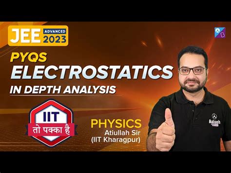 Electrostatics Jee Advanced Previous Year Questions With Solutions