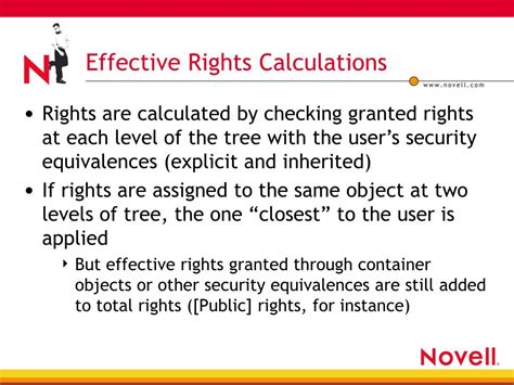 Ppt Using Acls In Ldap Creating A Secure Novell Edirectory