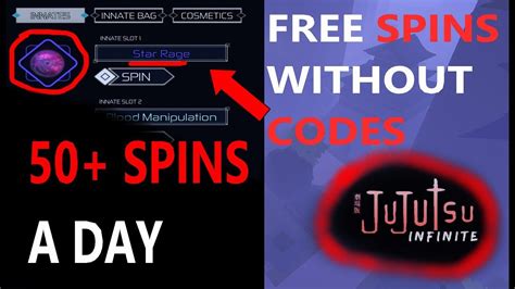 Jujutsu Infinite HOW TO GET 50 SPINS A DAY WITHOUT CODES Jujutsuinfinite Codes