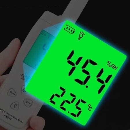 Handheld Digital Humidity Temperature Meter Sisco