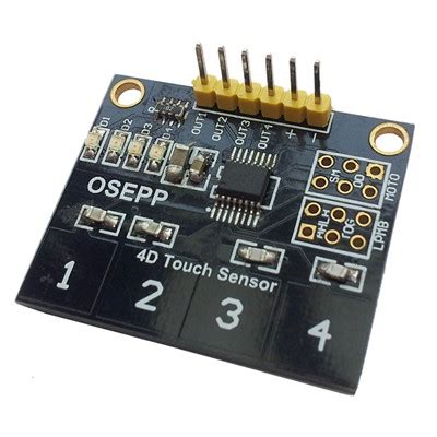 4 Digit Touch Sensor Module