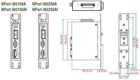 S-CONNECT - MOXA NPort IA5150A / IA5250A / IA5450A Series